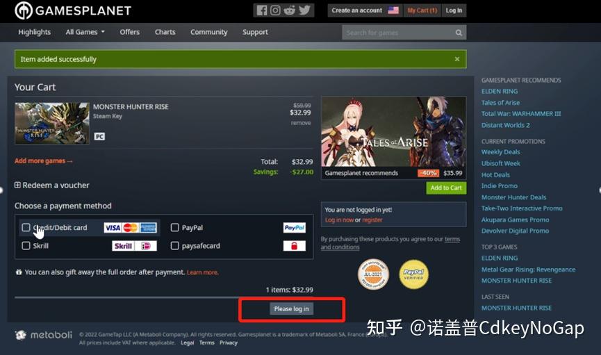 低价海购steam游戏cdkey（4）——Gamesplanet - 知乎