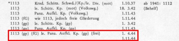 二战德军装甲侦察营（16）— 轻型装甲侦察连（KStN 1113 (gp)(fG)）1944.11.1 - 知乎