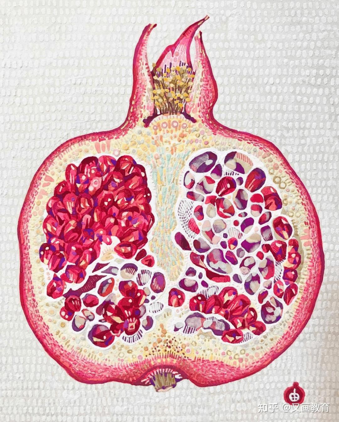 日本画家——栗原由子Yuko Kurihara作品欣赏 - 知乎