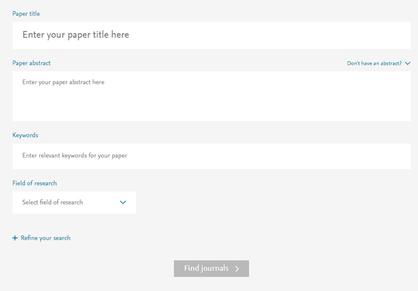 盘点那些期刊选择工具——导师再也不用担心我乱投稿了 - 知乎