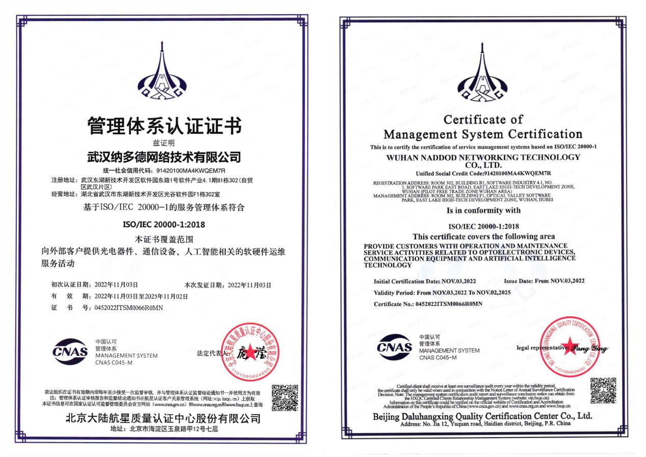 纳多德通过ISO20000信息技术、ISO27001信息安全双体系国际认证 - 知乎