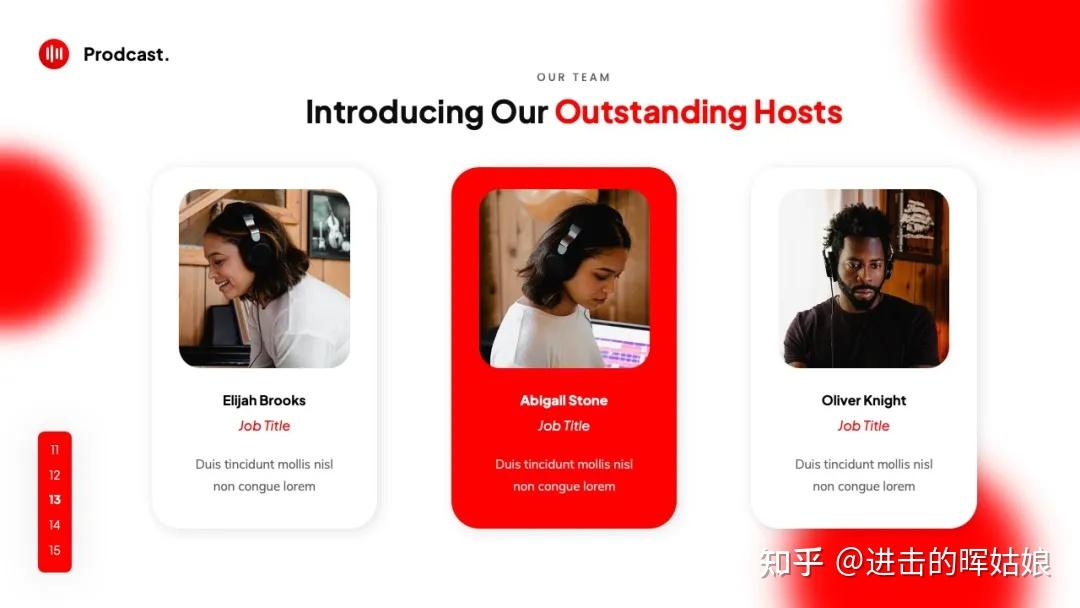 3项内容PPT，43种创意版式 - 知乎