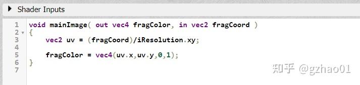 shader toy 入门 - 知乎