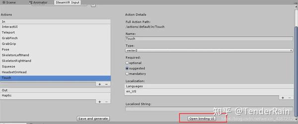 Unity中SteamVR2.0手柄按键绑定当SteamVR Input里的Open Binding UI按钮点击后打不开 - 知乎