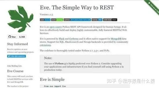 用Python构建API的八大流行框架 - 知乎