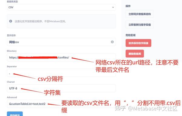 Metabase添加csv数据源 - 知乎