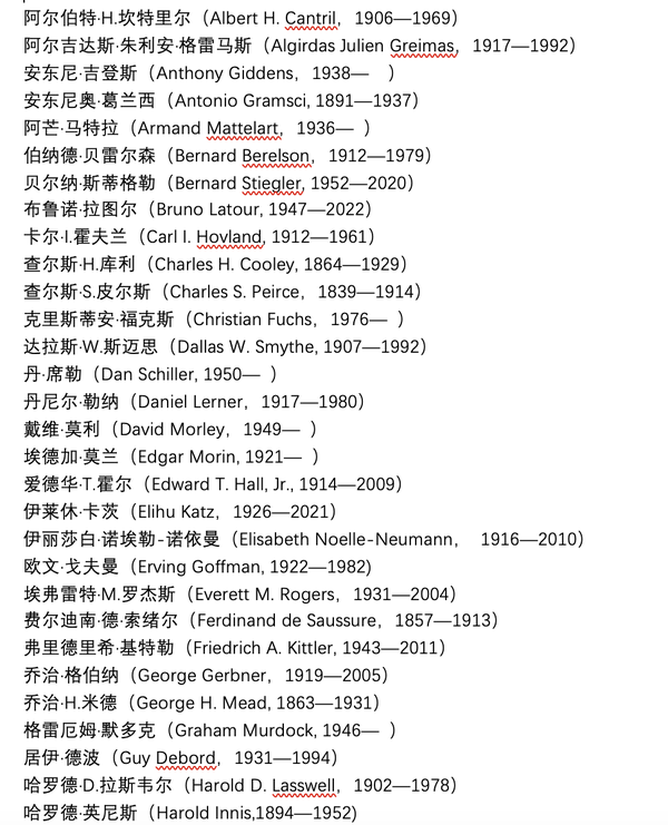 西方传播学术史及谱系图 知乎