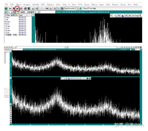 Jade处理XRD数据-TXT数据导入 - 知乎