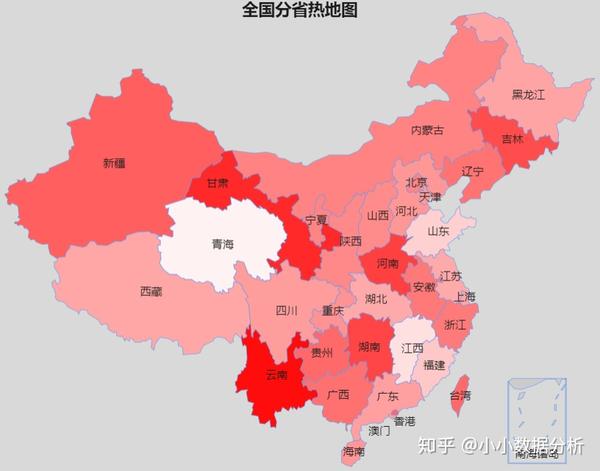 R可视化之REmap包绘制中国地图热力图 - 知乎