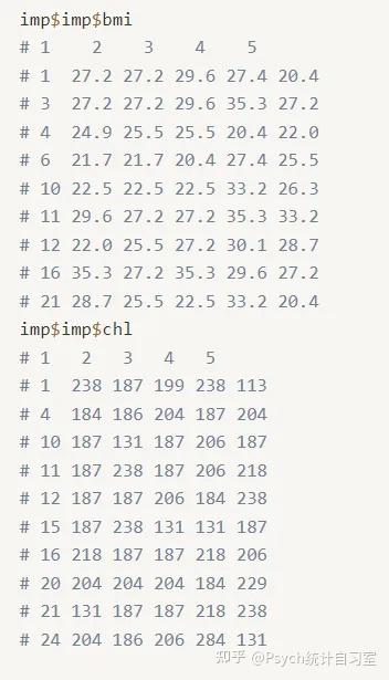 基于R语言中mice包的多重插补 - 知乎