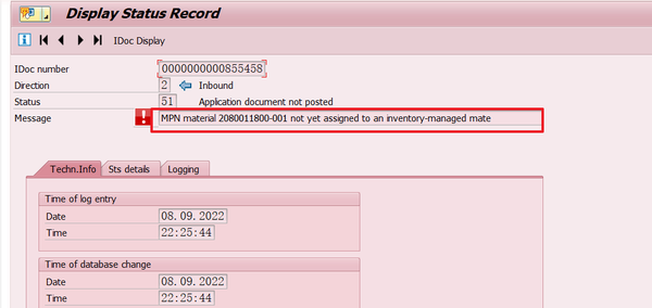 我的SAP运维日常_0064_GENERAL_IDOC传输数据报错，WE19修正数据后重新处理IDOC - 知乎