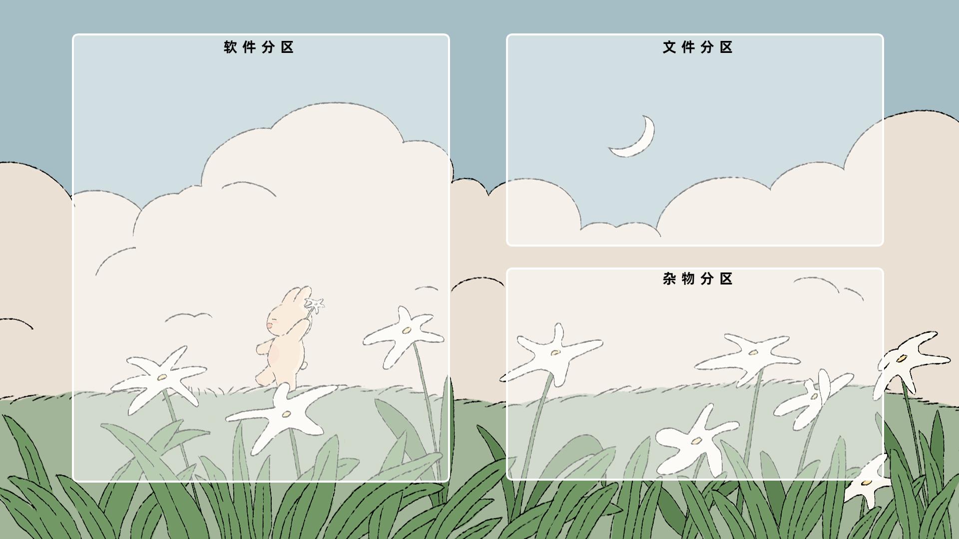 电脑分区壁纸，好看简约有内涵 - 知乎