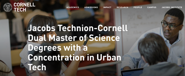 Cornell Tech是Cornell吗？ - 知乎