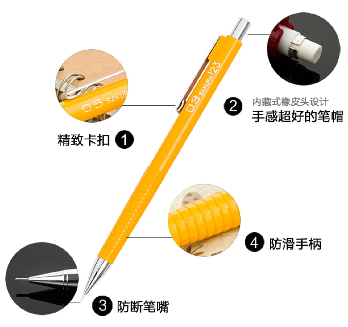 10款自动铅笔评测，斑马Zebra/百乐Pilot/三菱Uni/派通Pentel/施德楼推荐 - 知乎