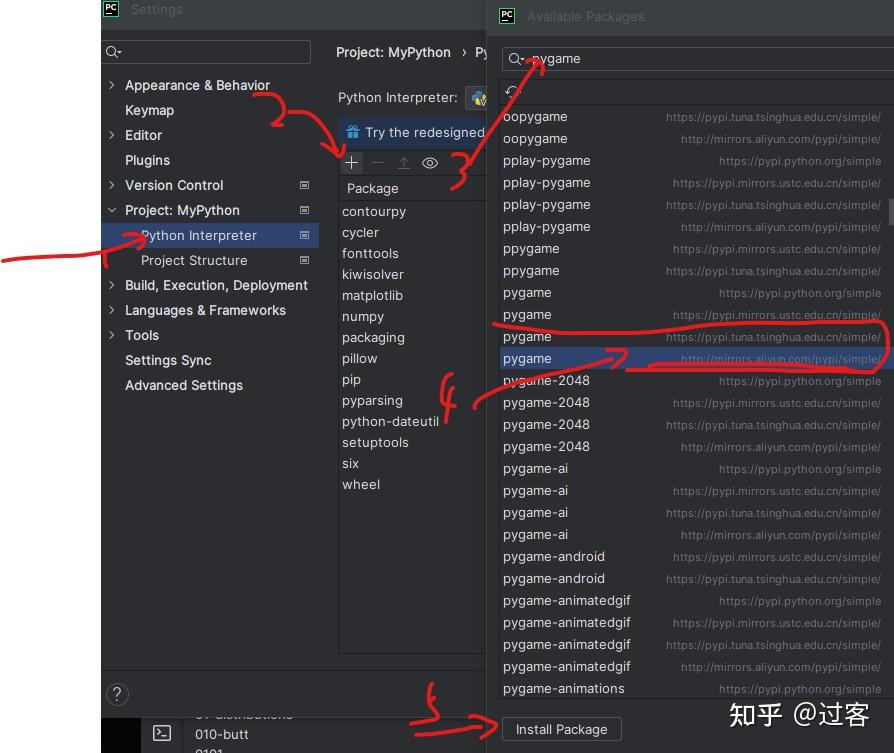 新版PyCharm 中如何简单快速安装Python第三方扩展库 - 知乎