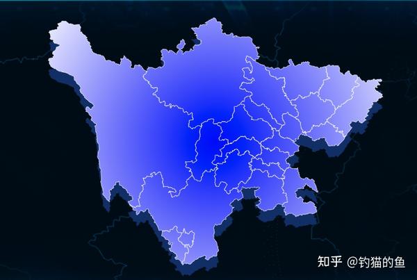 echarts map 颜色整体渐变 - 知乎