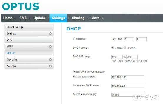 华为E8372修改dns设置，梅林固件连接上网卡 - 知乎