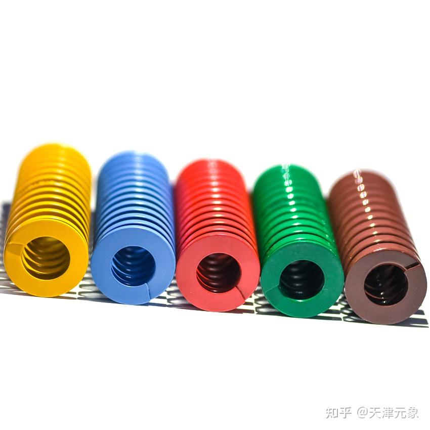 模具弹簧的颜色各代表什么压缩量跟负载？ - 知乎