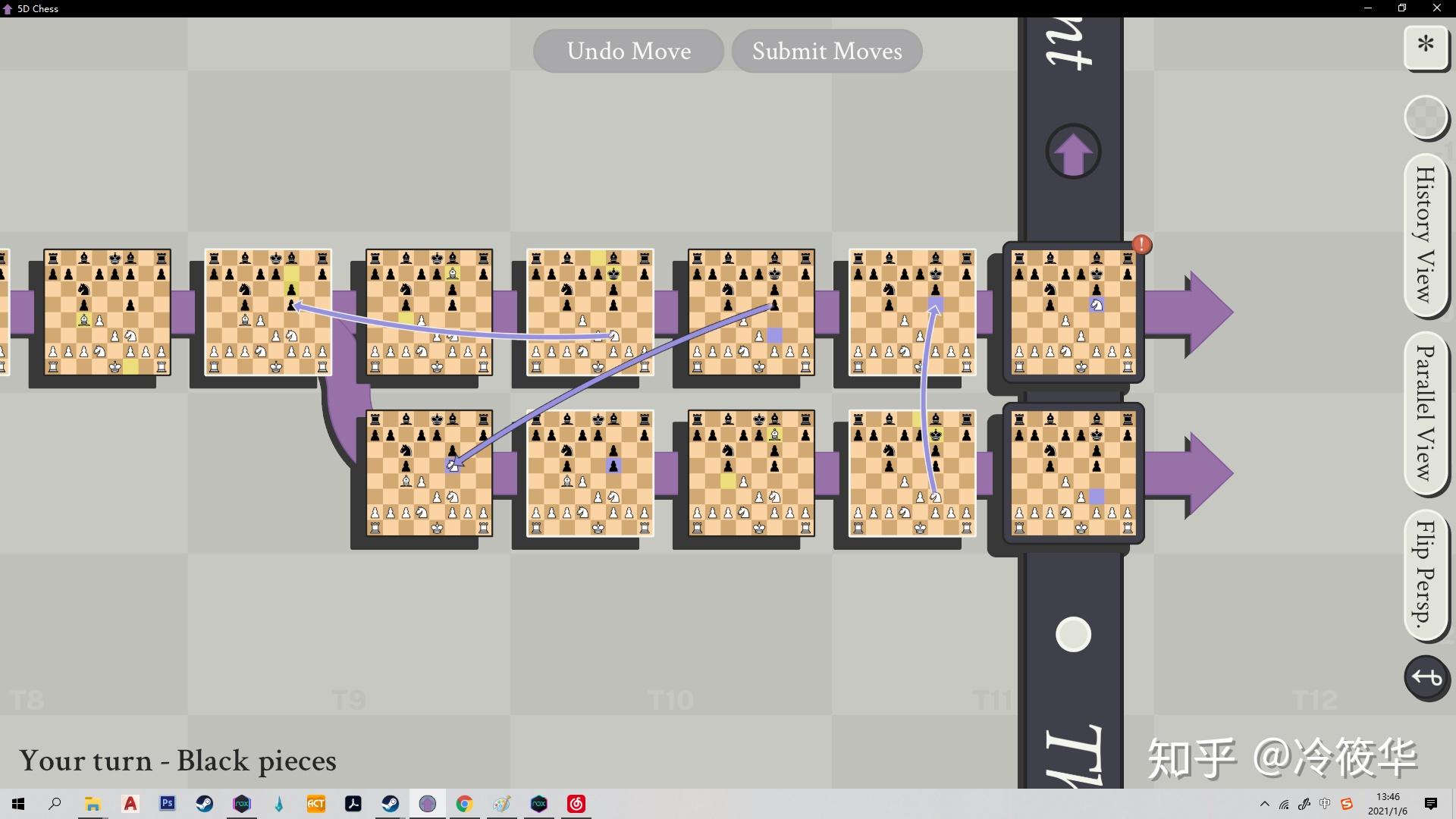 【5d chess】关于5d chess的一些通用战术思路 - 知乎