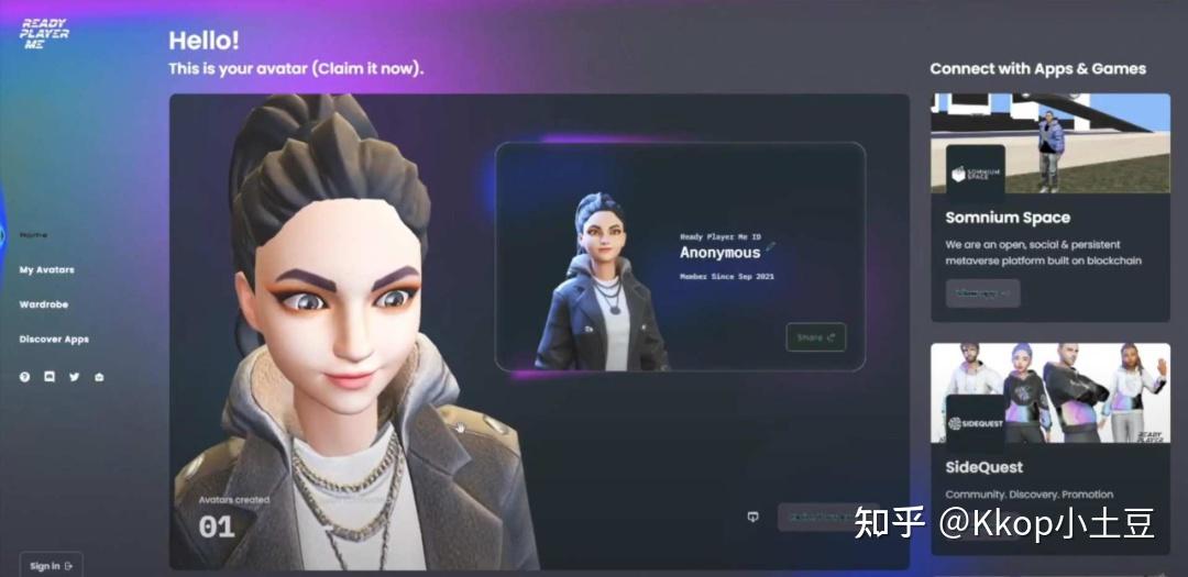 一键生成元宇宙化身, 融资5600万美金的Ready Player Me为何能吸引3000家企业合作？ - 知乎
