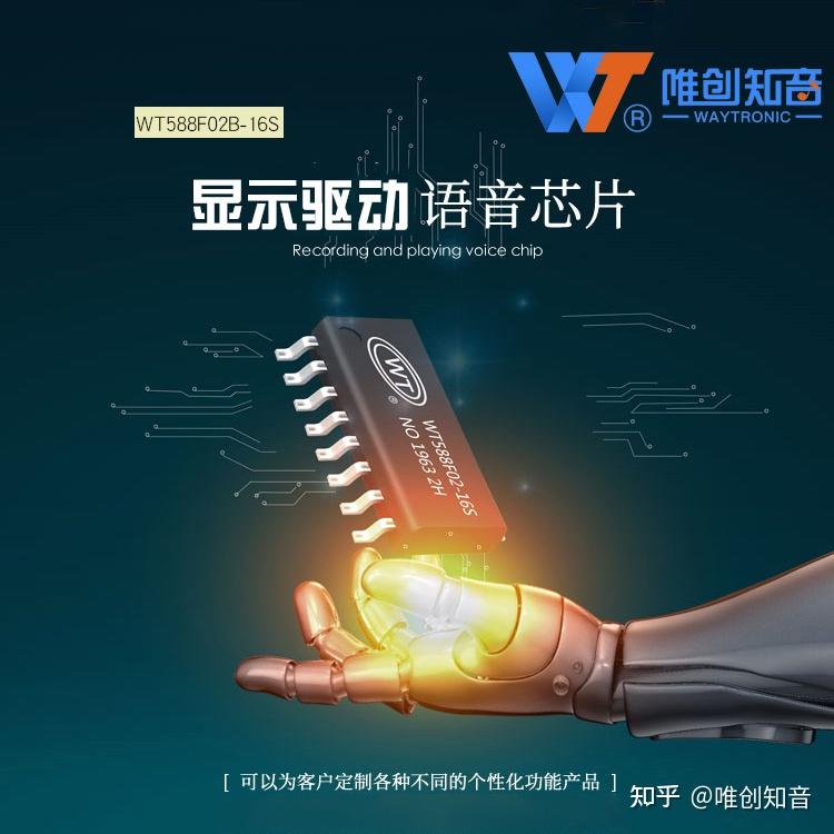 WT588F02B-16S单芯片集合语音播报芯片+显示驱动ic功能解决方案 - 知乎