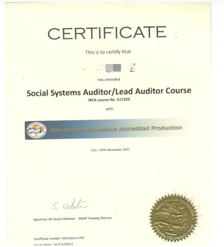 WRAP认证 | WRAP环球服装生产社会责任最全解读 - 知乎