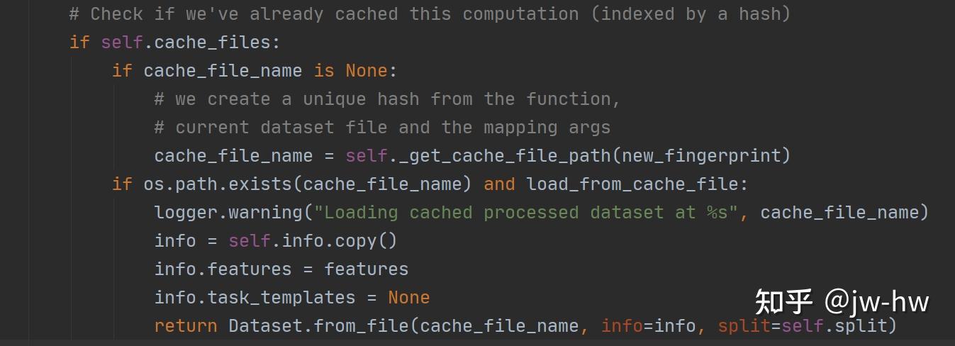 Huggingface datasets cache的原理 - 知乎