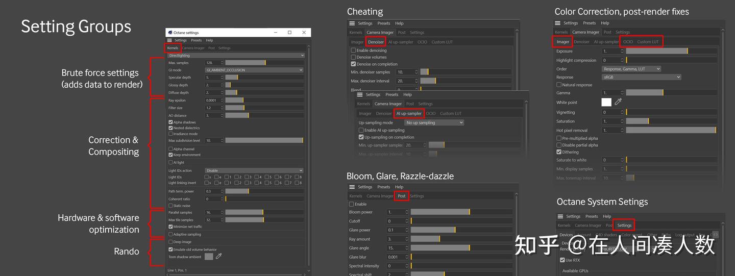 Cinema 4D 的 Octane 入门教程，全网最全 - 知乎