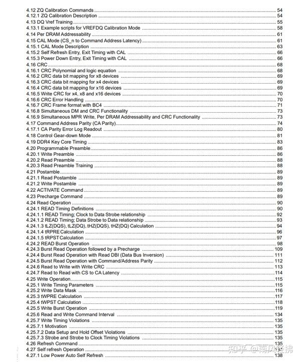 jesd ddr4 sdram 协议解读（一) - 知乎