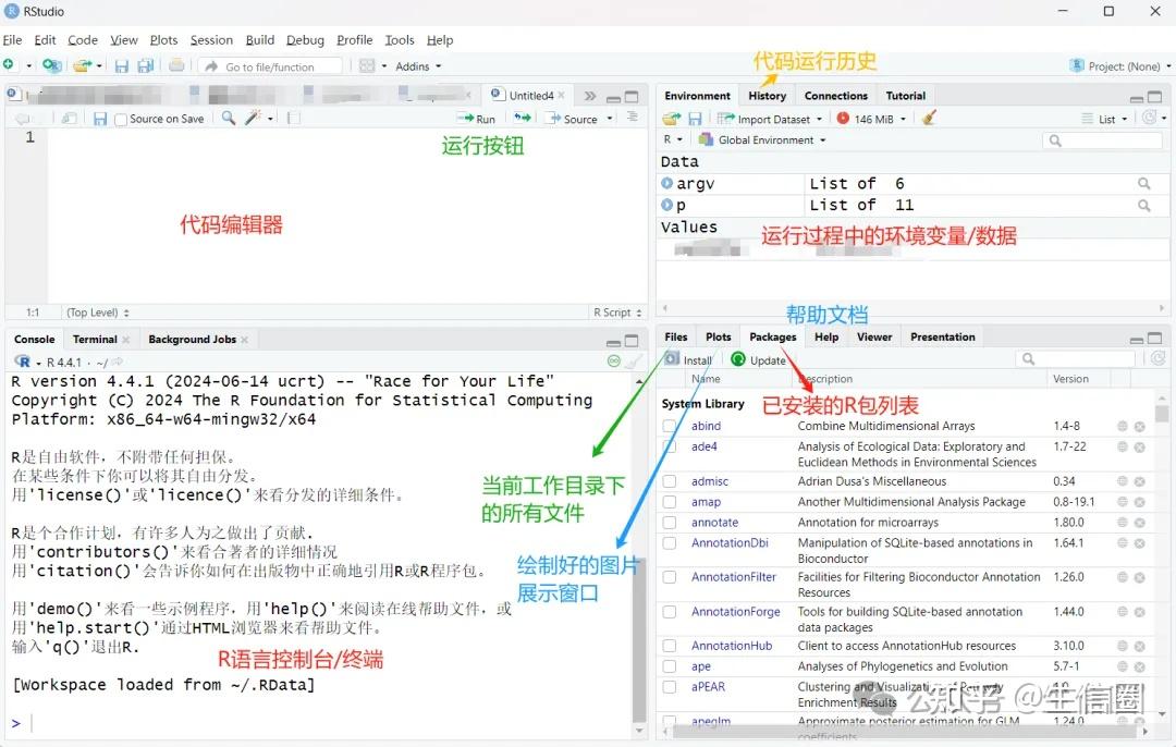 R语言基础 | 一起认识Rstudio的界面！ - 知乎