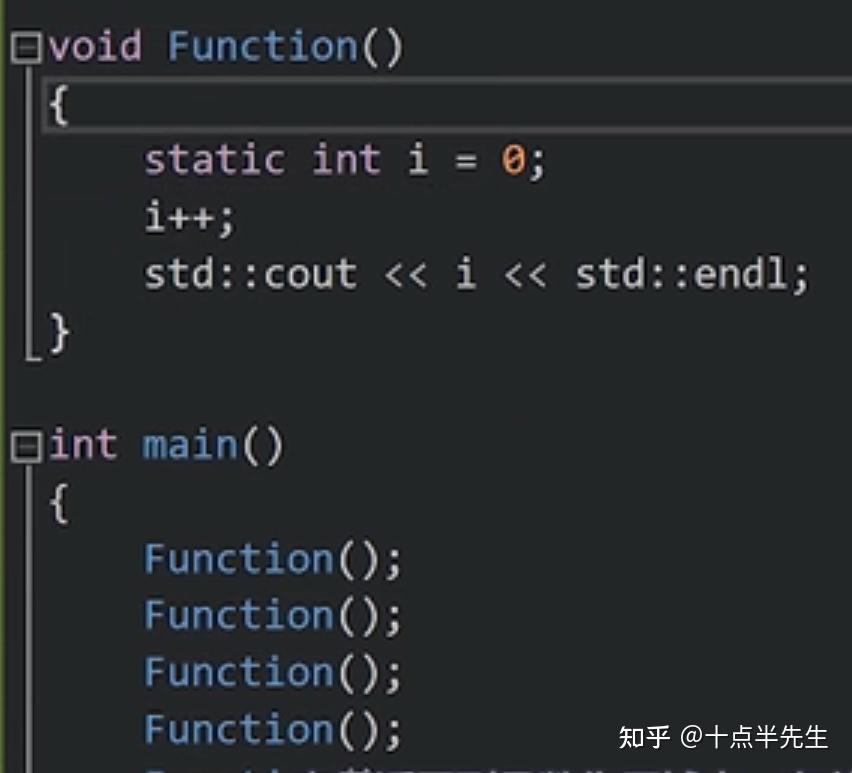 C++ day3 Local static - 知乎