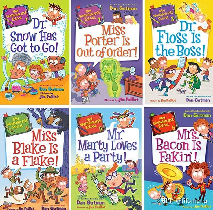 美国小学推荐儿童读物！最新季《疯狂学校系列 My Weirder-est School》 - 知乎