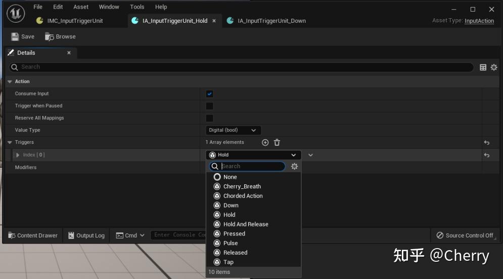 UE5 EnhancedInput InputTrigger - 知乎