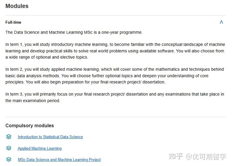 干货分享！项目解析UCL-Data Science and Machine Learning MSc项目 - 知乎
