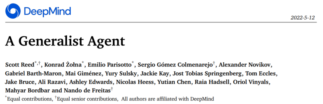 DeepMind「通才」AI智能体Gato来了，多模态、多任务，受大语言模型启发 - 知乎