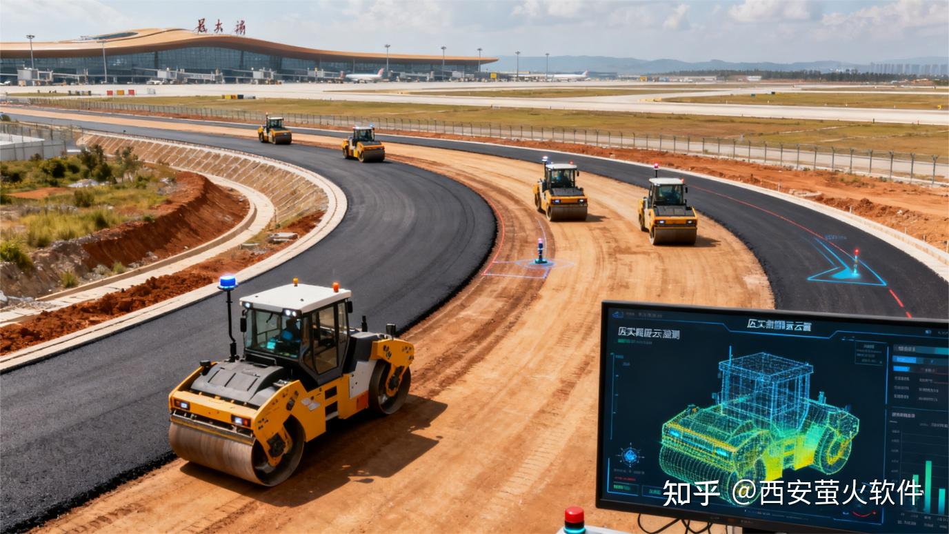 西安萤火软件摊铺压实领域标杆案例集 - 知乎