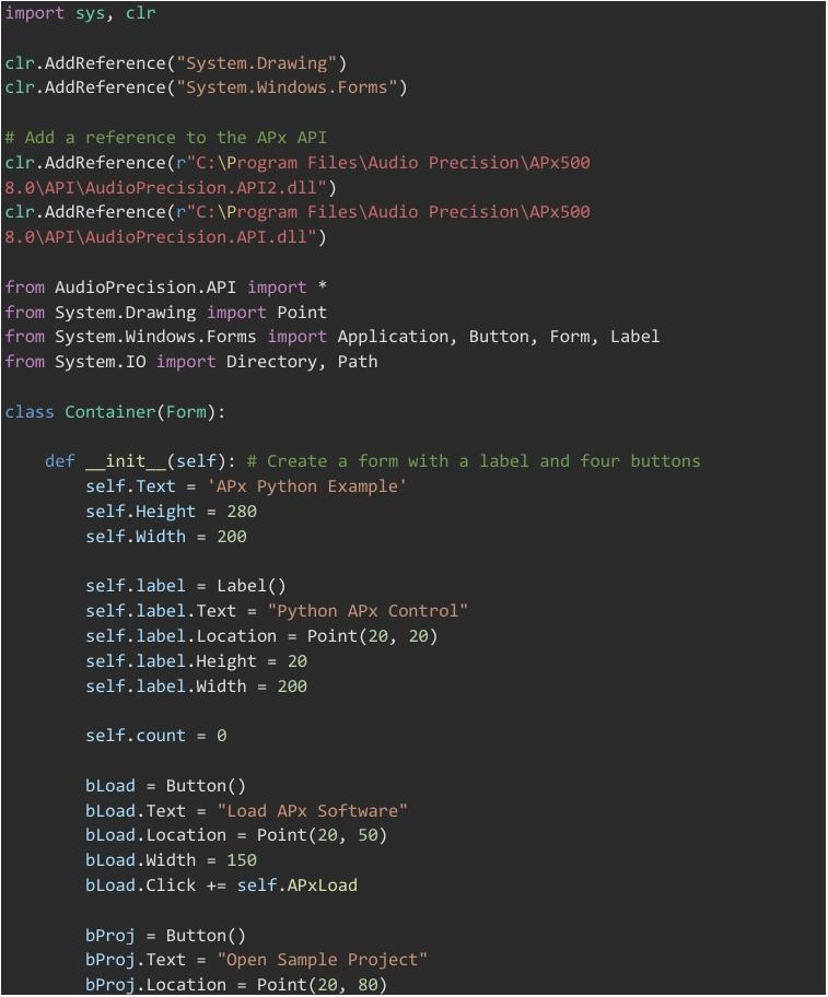 AP 技术博客 | 使用Python控制APx500 - 知乎