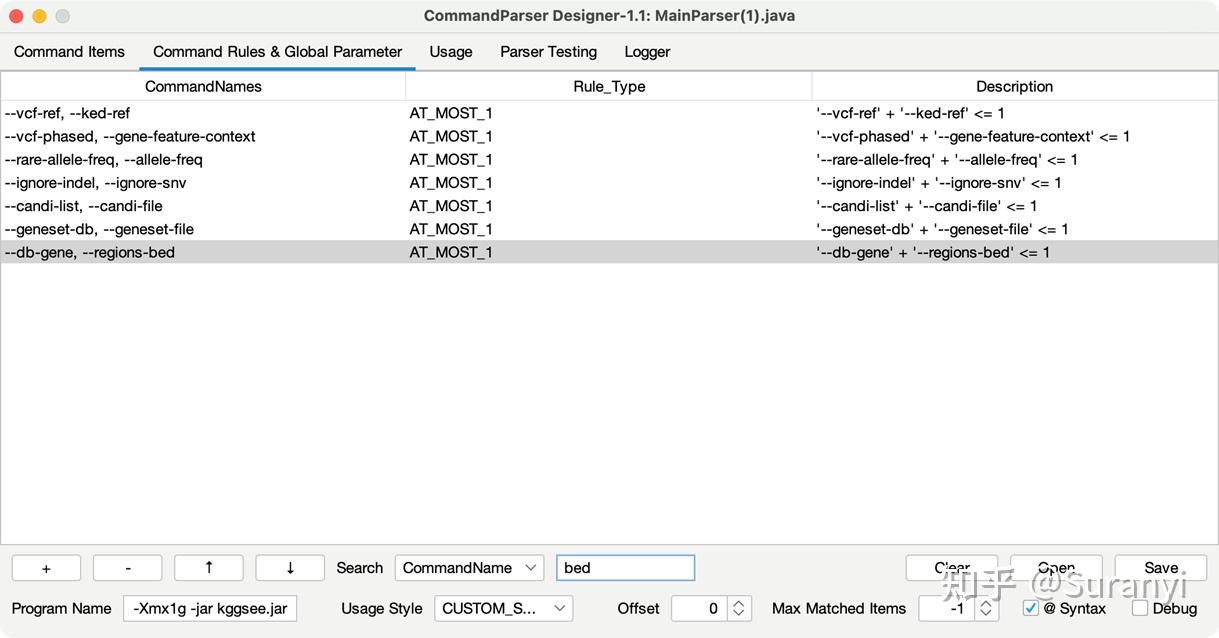 CommandParser | Java 中的命令行参数解析工具 (图形化设计与管理) - 知乎