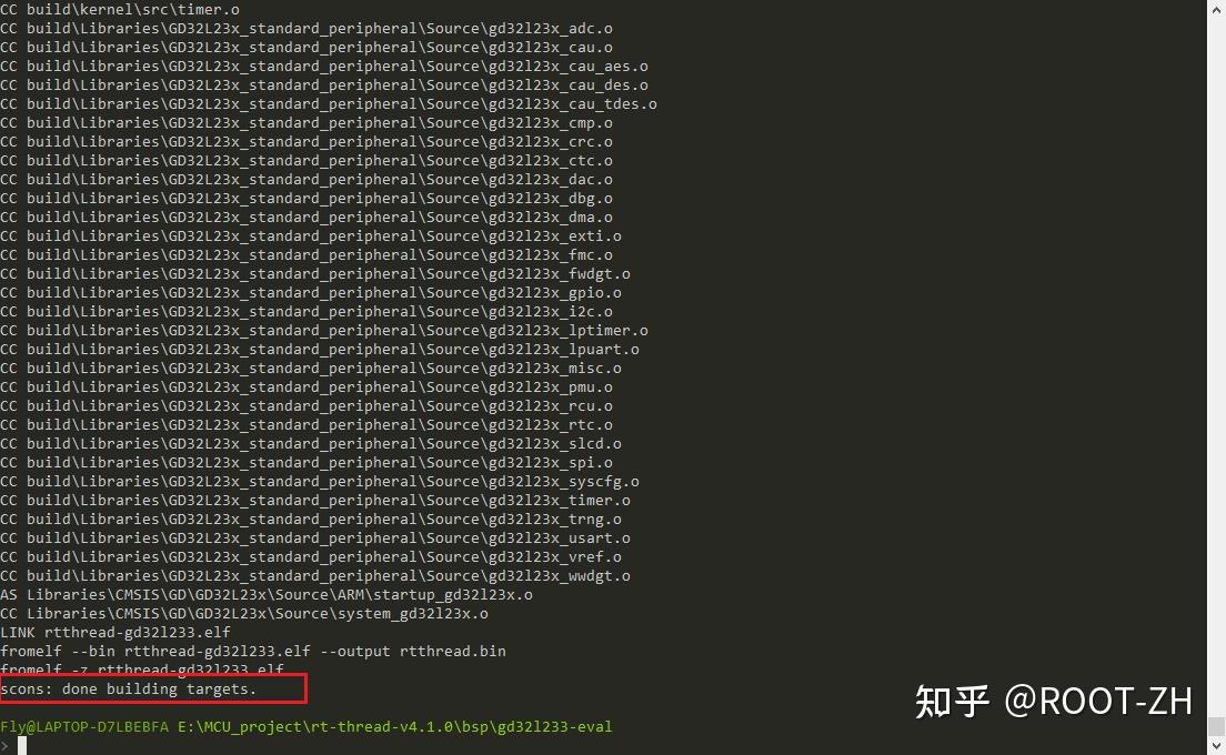 GD32L23X移植RT-Thread - 知乎