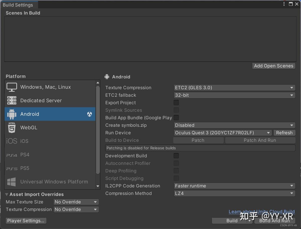 Unity Meta Quest 一体机开发（二）：前期准备和环境配置（2023 版，Oculus Integration v57） - 知乎