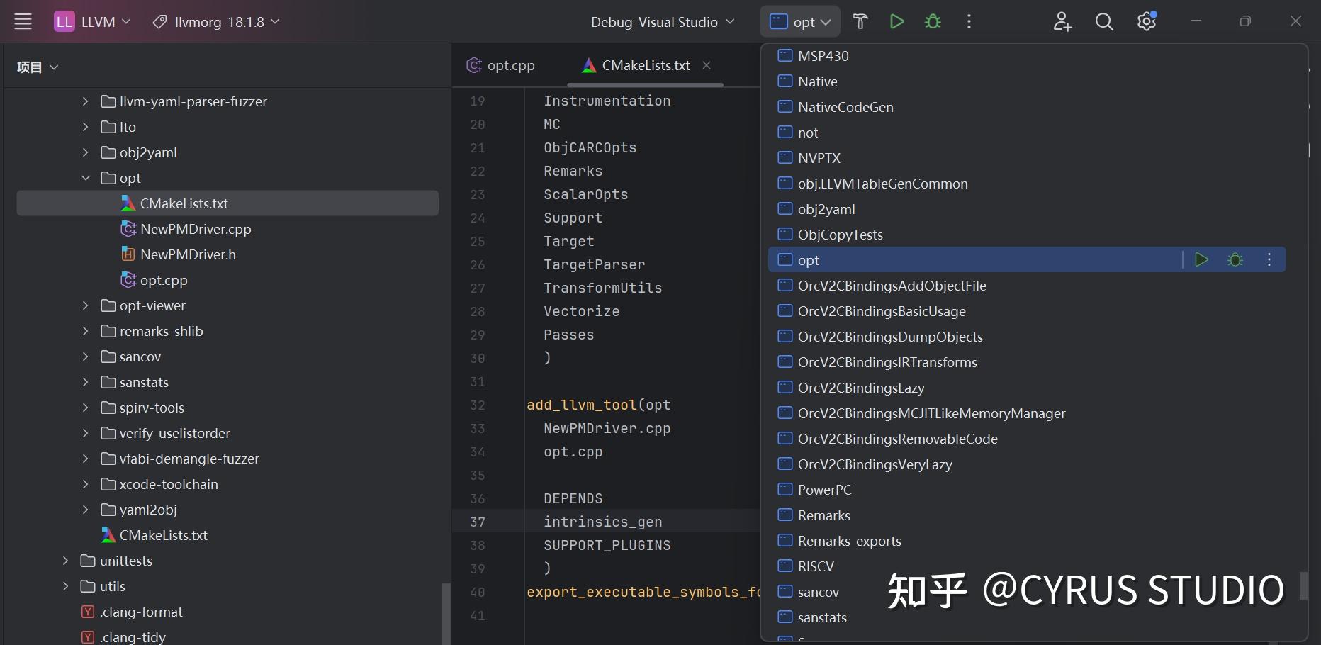 使用 opt 优化 LLVM IR，定制 clang 实现函数名加密 - 知乎