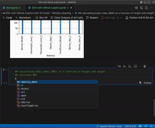 Github Copilot 值得购买吗？使用GitHub Copilot进行快速EDA的示例 - 知乎