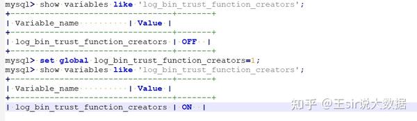mysql 报错This function has none of DETERMINISTIC解决方案 - 知乎