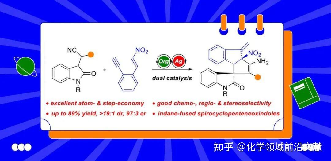 成都中医药大学韩波&詹固Org. Lett.：有机/金属双催化茚烷稠合螺环戊烯氧化吲哚的立体选择性构建 - 知乎