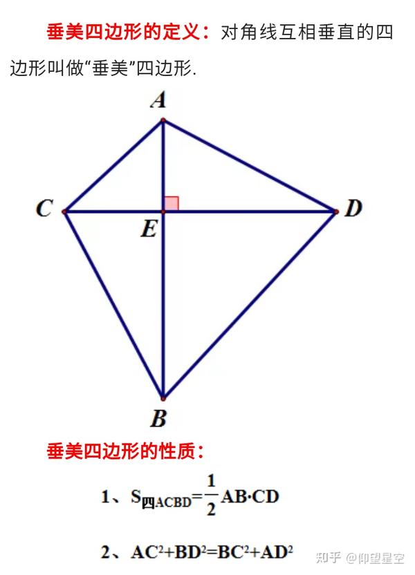 任意四边形对角线向量数量积的表示 知乎