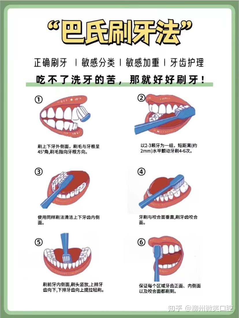巴氏刷牙法”你会吗? 知乎