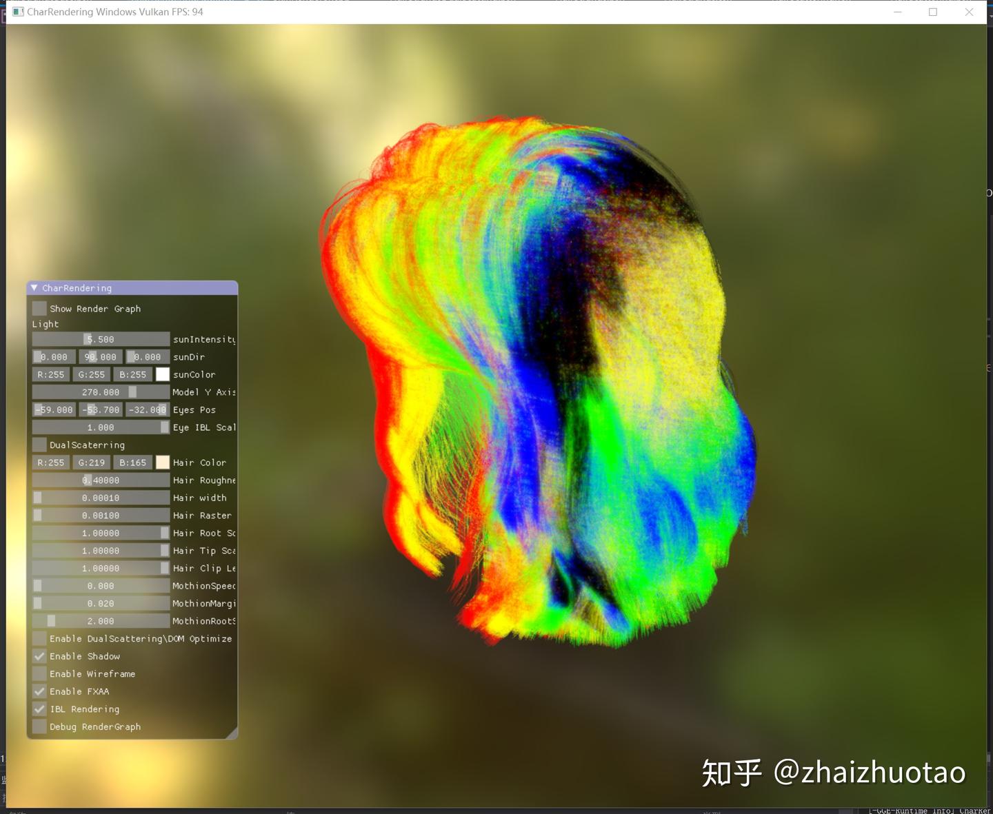Strand based hair rendering实践——Dual Scattering算法 - 知乎
