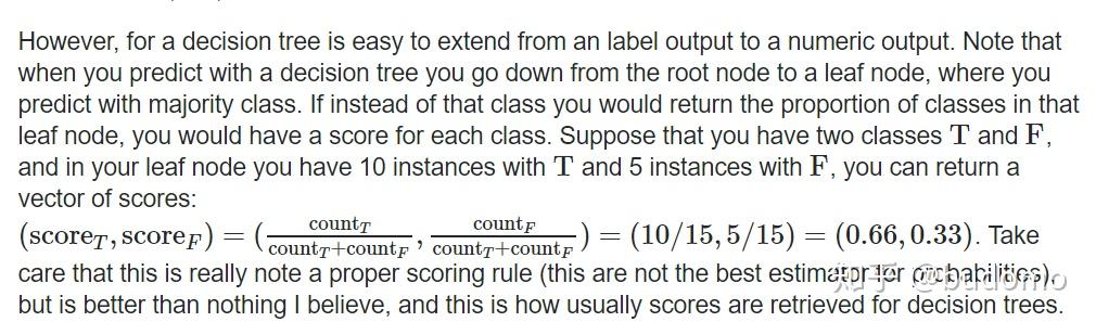 为什么Decision Tree可以绘制出ROC曲线？ - 知乎