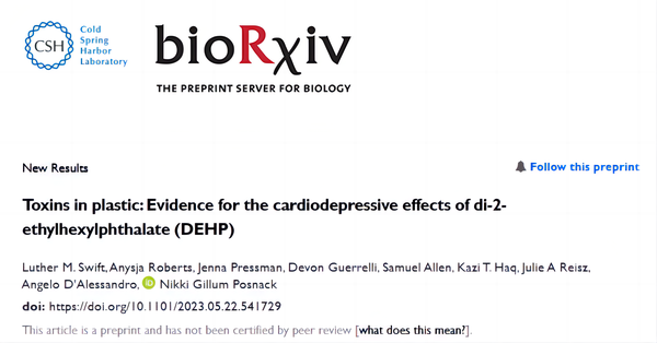 塑料中的毒素-Di-2-ethylhexylphthalate（DEHP）对心脏有抑制作用 - 知乎