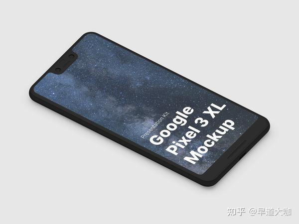 高质量谷歌Google Pixel 3手机屏幕APP界面设计演示样机 Google Pixel 3 XL Mockups - 知乎